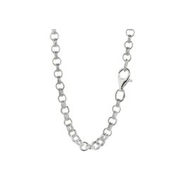 NKlaus Silberkette Halskette 60cm Zwillingsanker Kette 925 Silber Collier 3