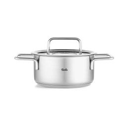 Fissler Suppentopf Pure Collection Kochtopf 16 cm + Glasdeckel