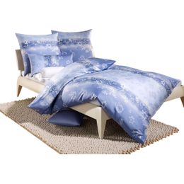 Bierbaum unisex Bettw&auml;sche blau, Gr&ouml;&szlig;e 40x80 cm, - 2 Kissenbez&uuml;ge