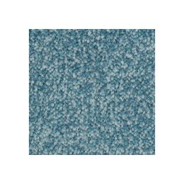 Teppichboden Veloursteppich Jupiter, Bodenmeister, rechteckig, Höhe: 7,5 mm, Wohnzimmer, Schlafzimmer, Kinderzimmer, Breite 400/500 cm, blau