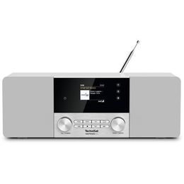 Technisat DIGITRADIO 4 C - Stereo Digital-Radio (Farbdisplay, Bluetooth, 3,5mm Klinke, AUX, Radiowecker) weiß