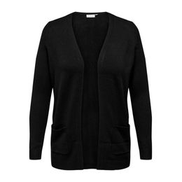 Only Carmakoma Strickjacke 'Esly' Damen Gr&ouml;&szlig;e 4XL schwarz