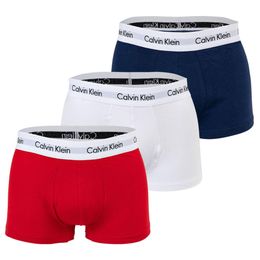 Calvin Klein Underwear Boxershorts Herren Gr&ouml;&szlig;e M blau / hellrot / schwarz / wei&szlig;