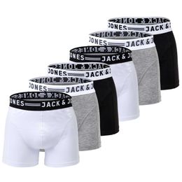 Jack & Jones Jack & Jones Boxershorts Herren Gr&ouml;&szlig;e XL graumeliert / schwarz / wei&szlig;