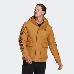 Adidas Utilitas 3-Streifen Hooded Jacke – Genderneutral