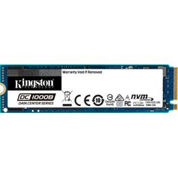 Kingston DC1000B NVMe 480GB interne SSD (480 GB) 3200 MB/S Lesegeschwindigkeit, 565 MB/S Schreibgeschwindigkeit, blau