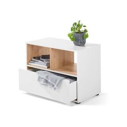 Tchibo Sideboard mit Schublade - Braun - Holz