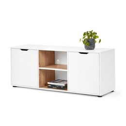 Tchibo Sideboard mit Schubladen - Braun - Holz