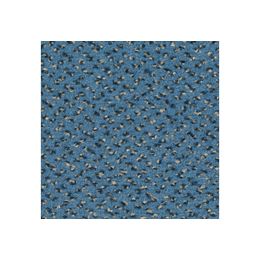 Teppichboden Veloursteppich Passion 1006 (Riva), Vorwerk, rechteckig, Höhe: 6,7 mm, Wohnzimmer, Schlafzimmer, Kinderzimmer, Breite 400/500 cm, blau