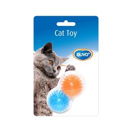 DUVO+ Tierball Katzenspielzeug Igel Ball orange/blau