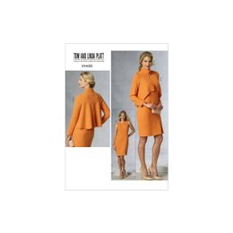 H-Erzmade Kreativset Vogue® Patterns Papierschnittmuster Kleid & Jacke
