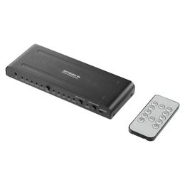 SpeaKa Professional SpeaKa Professional SP-HDA-550 4 Port HDMI-Switch UHD 4K @ 60 Hz Netzwerk-Adapter