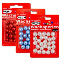 MEYCO Hobby Bastelperlen Wachsperlen