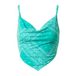 ABOUT YOU x Antonia Top 'Cindy' Damen Größe S jade / weiß