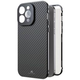 Black Rock 360° Glass Cover Apple iPhone 15 Pro Max Carbon