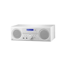 SCANSONIC DA310 DAB+ m. CD og Bluetooth - HVID - DAB/DAB+/FM - Weiß