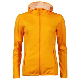 HALTI - Women's Pallas Hooded Layer Jacket - Sweat- & Trainingsjacke Gr 46 orange/gelb