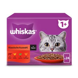 whiskas Multipack 1+ Klassische Auswahl in Sauce 24x85 g
