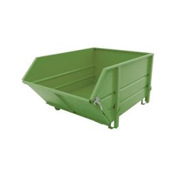 Bauer S&uuml;dlohn Baustoffbeh&auml;lter BBK 100; lackiert; Resedagr&uuml;n