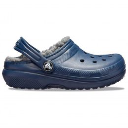 Crocs - Kid's Classic Lined Clog - Hüttenschuhe US C13 | EU 30-31 blau