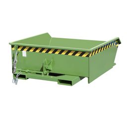 Bauer S&uuml;dlohn Mini-Kippbeh&auml;lter MGU 460; lackiert; Resedagr&uuml;n