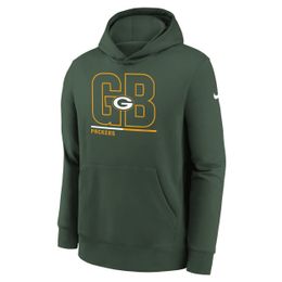 Nike Green Bay Packers City Code Hoodie für ältere Kinder - Grün