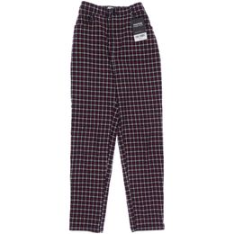 Pull&Bear Pull & Bear Damen Stoffhose, bordeaux, Gr. 0