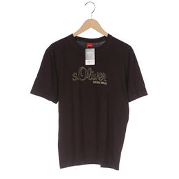 s.Oliver Selection Herren T-Shirt, braun