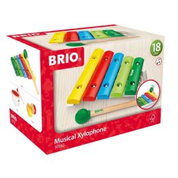 Brio® Spielzeug-Musikinstrument Brio Kleinkindwelt Holz Musikinstrument Xylophon 2 Teile 30182