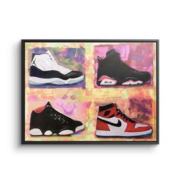 DOTCOMCANVAS® Leinwandbild Air Jordan Sneaker