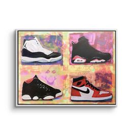 DOTCOMCANVAS® Leinwandbild Air Jordan Sneaker