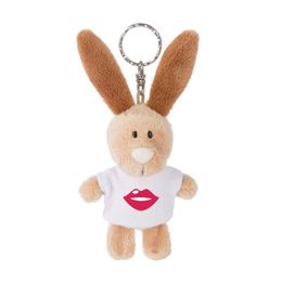 Nici Plüschfigur Nici 44728 Hase Kussmund Symbol 10cm Bb SA m. T-shirt