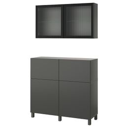 IKEA BESTÅ Aufbewkomb.+Türen/Schubladen