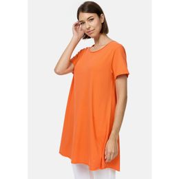 PM SELECTED Damen Ausgestelltes Long T-Shirt in Einheitsgr&ouml;&szlig;e PM59