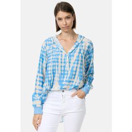 PM SELECTED Damen Freche Batik Hoodie Bluse mit Kapuze in Einheitsgr&ouml;&szlig;e PM63