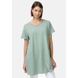 PM SELECTED Damen Ausgestelltes Long T-Shirt in Einheitsgr&ouml;&szlig;e PM59