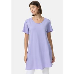 PM SELECTED Damen Ausgestelltes Long T-Shirt in Einheitsgr&ouml;&szlig;e PM59