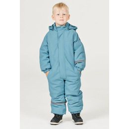 ZIGZAG Schneeoverall Vally (1-tlg) mit wasser- und winddichter TPU-Membran, blau