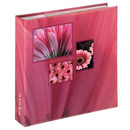 Hama Memo-Album "Singo", für 200 Fotos im Format 10x15 cm, Pink