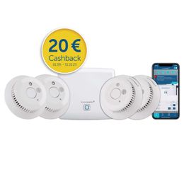 homematic IP homematic IP Starterset Rauchmelder + Rauchmelder Smart-Home Starter-Set