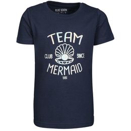 Blue Seven - T-Shirt TEAM MERMAID in dunkelblau, Gr.92