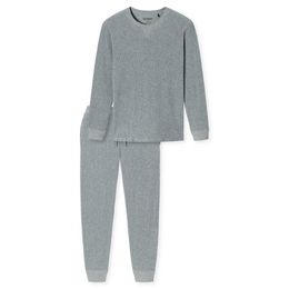 Schiesser Pyjama Schlafanzug lang