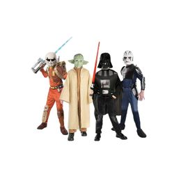 RUBIE'S Rubie´s Kostüm Star Wars Kostüm Box für Kinder mit 4 Kostümen ink