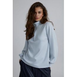 B.Young Sweater BYPUSTI HALFZIP -20811037 Sweatshirt mit Reißverschluss und Stehkragen