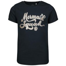 name it - T-Shirt NMFVIX MERMAID in nachtblau, Gr.92