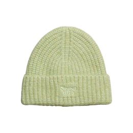 Superdry Beanie RIB KNIT BEANIE HAT, grün