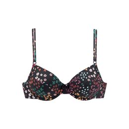 s.Oliver Bikinitop Damen Gr&ouml;&szlig;e 75 gelb / smaragd / rosa / schwarz