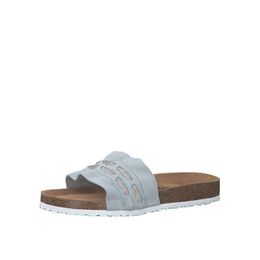 Pantolette Tamaris blau