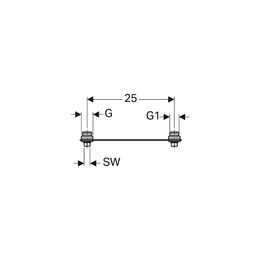 Geberit Mapress Montagehilfe für Gaszähleranschlüsse 91094