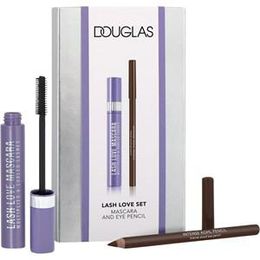 Douglas Collection Douglas Make-up Augen Lash Love Set Lash Love Mascara Black 8 ml + Intense Kohl Pencil No. 4 Hazelnut Lover 1,14 g